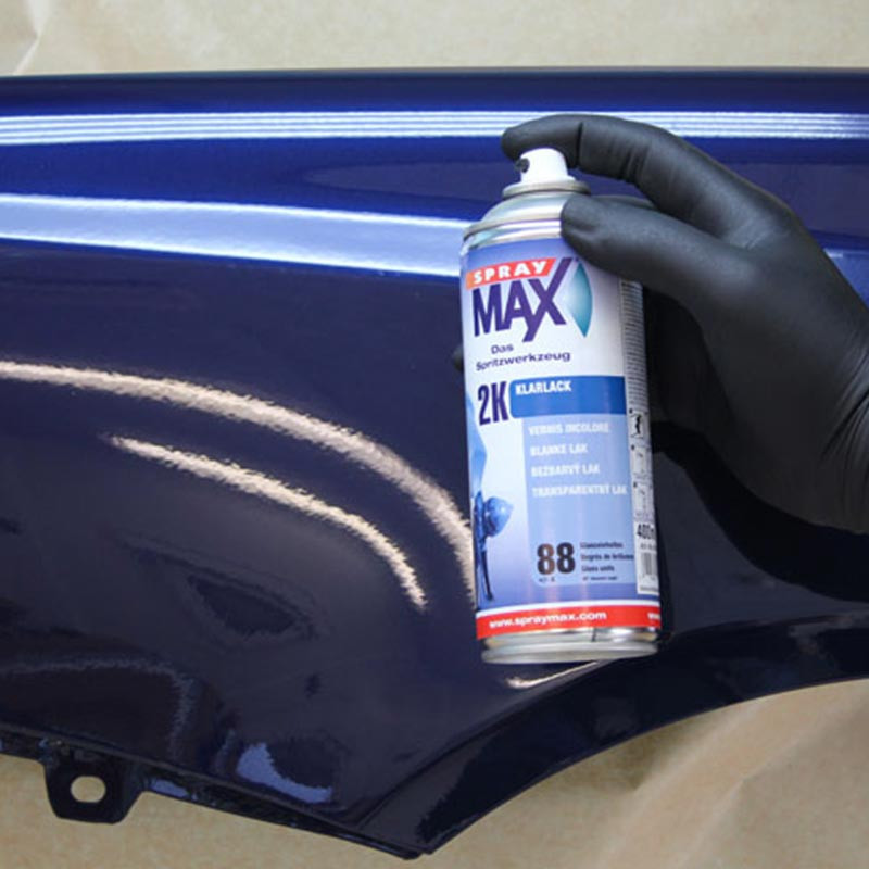 Vernis de finition brillant 2K spray max