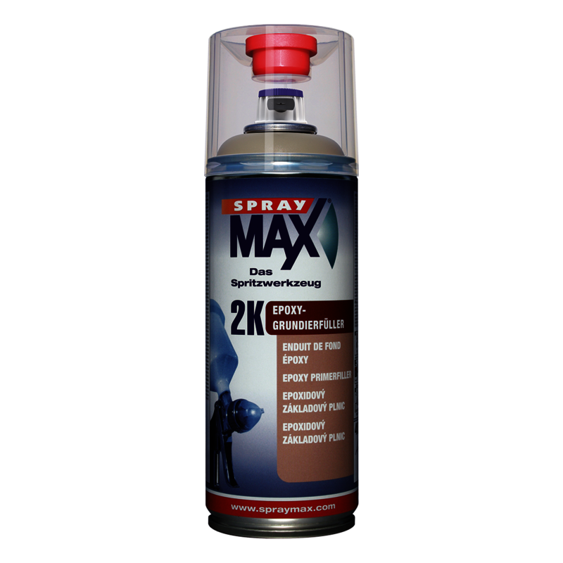 Apprêt primaire époxy gris 2K aérosol SprayMax 400ml
